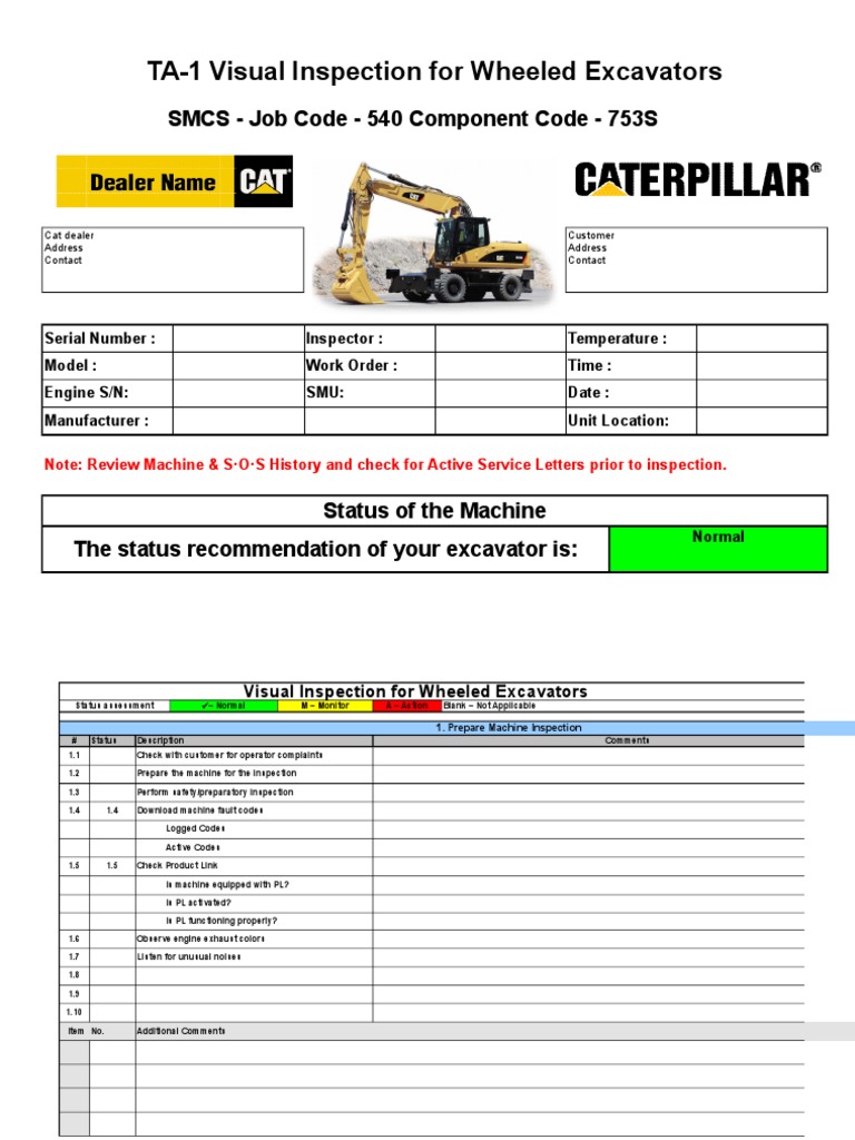 TA1 English - Wheeled Excavator | PDF | Axle | Machines