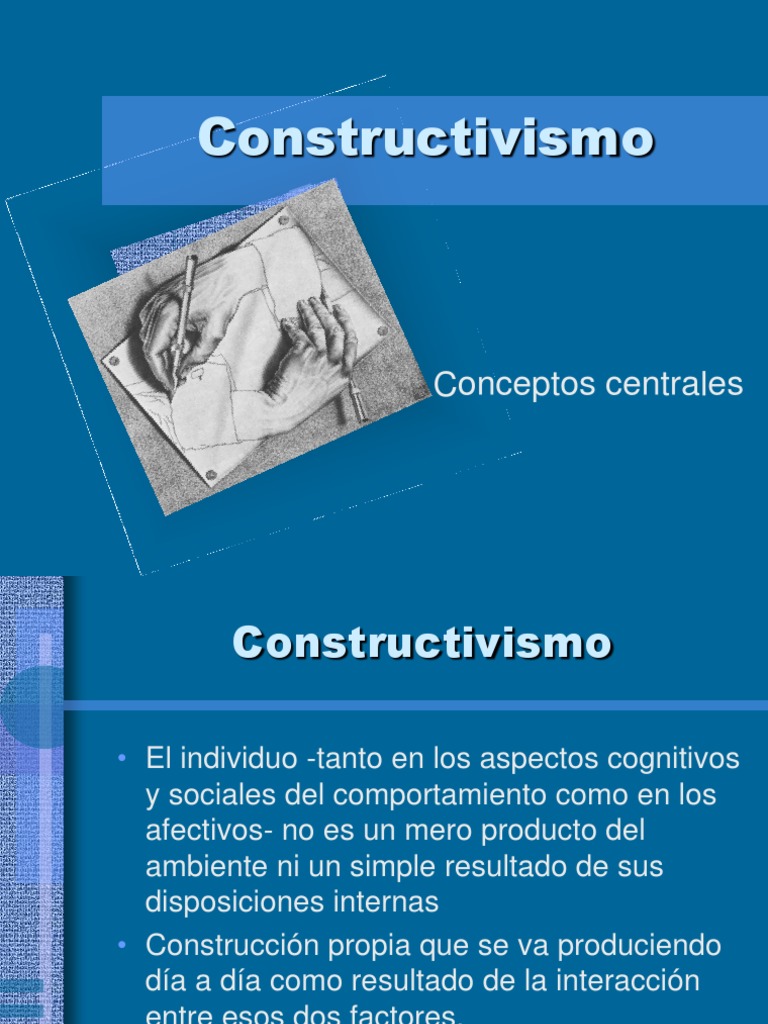 Constructivismo | PDF | Constructivismo (filosofía de la educación) | Conocimiento