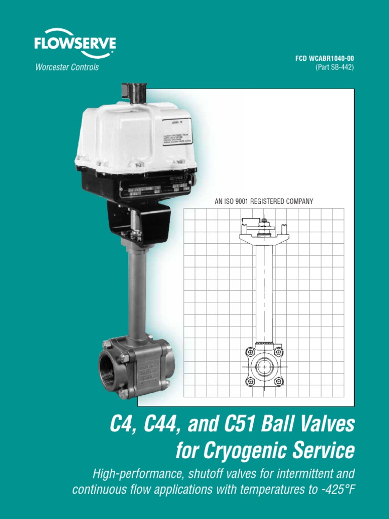 C4 C44 C51 Cryogenic Service Valves PDF | PDF | Valve | Cryogenics