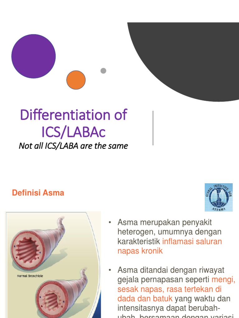 Differentiation of Ics/Labac: Not All ICS/LABA Are The Same | PDF ...