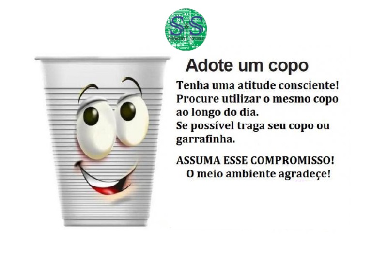 Cartazes Adote Um Copo | PDF