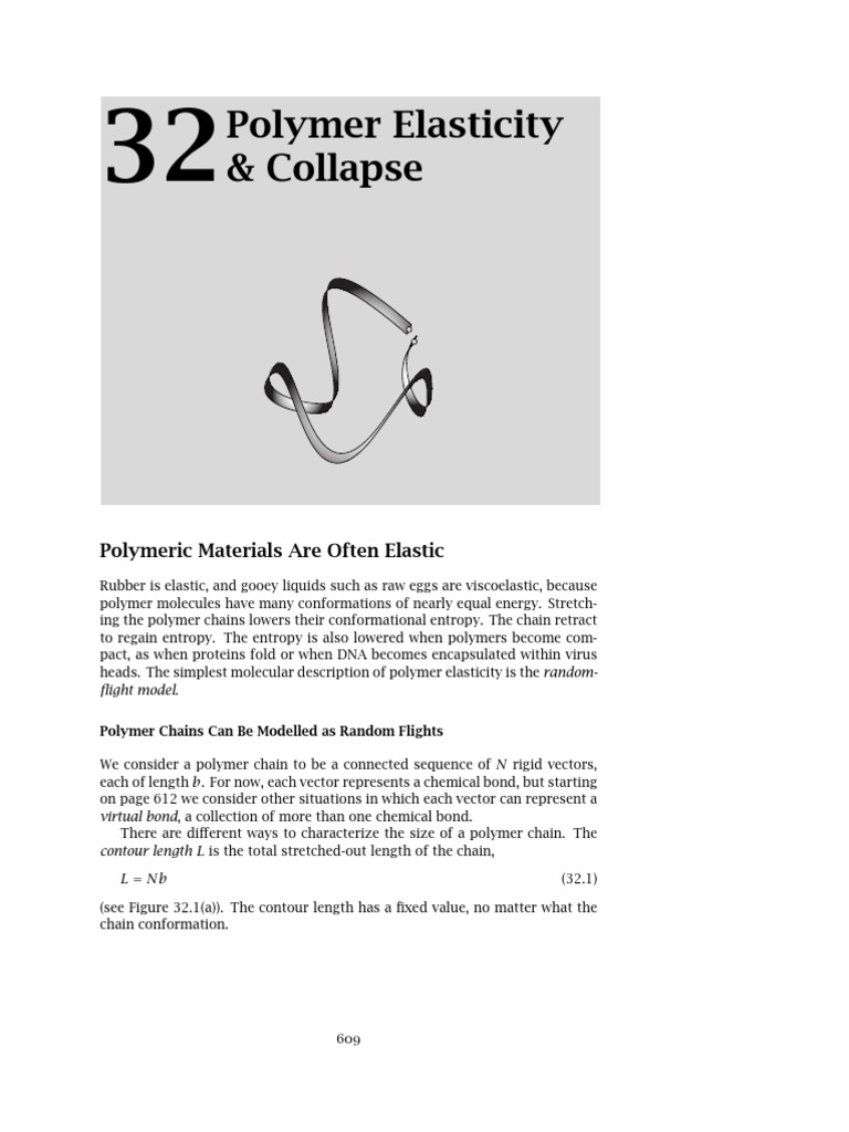 Polymer Chapter | PDF | Polymers | Solvation