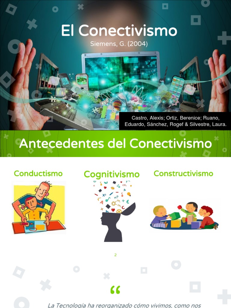 Conectivismo | Aprendizaje | Sicología y ciencia cognitiva