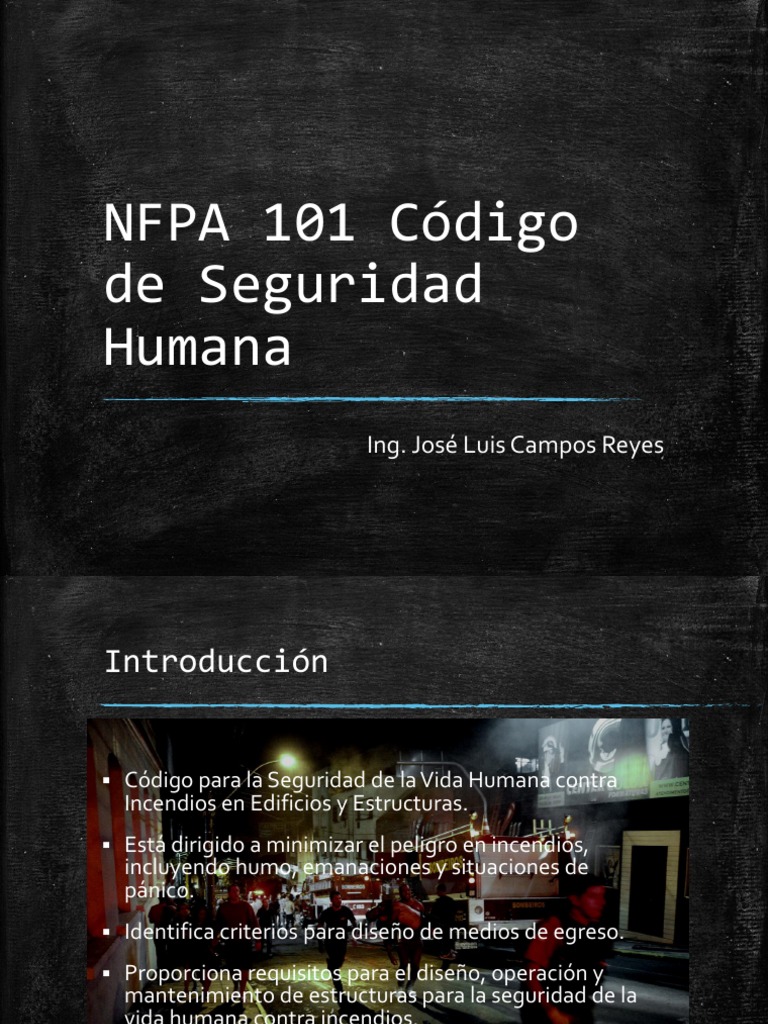 NFPA 101: Código de Seguridad Humana | PDF | Informática y tecnología ...