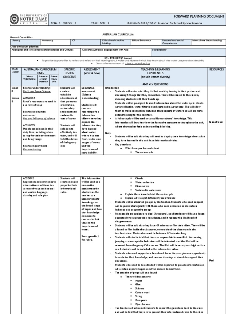 Science Lesson 5 | PDF | Educational Assessment | Learning