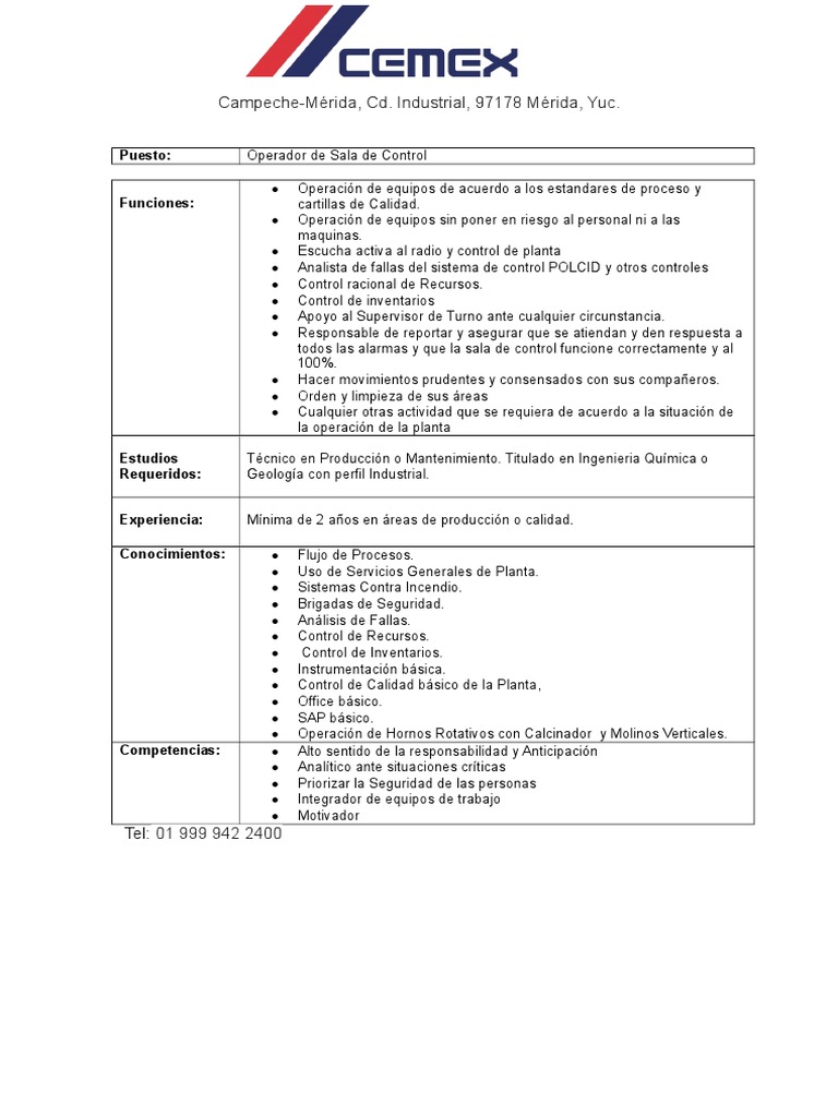 CEMEX Merida | PDF