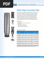 DV TOOL Halliburton | PDF | Casing (Borehole) | Gases