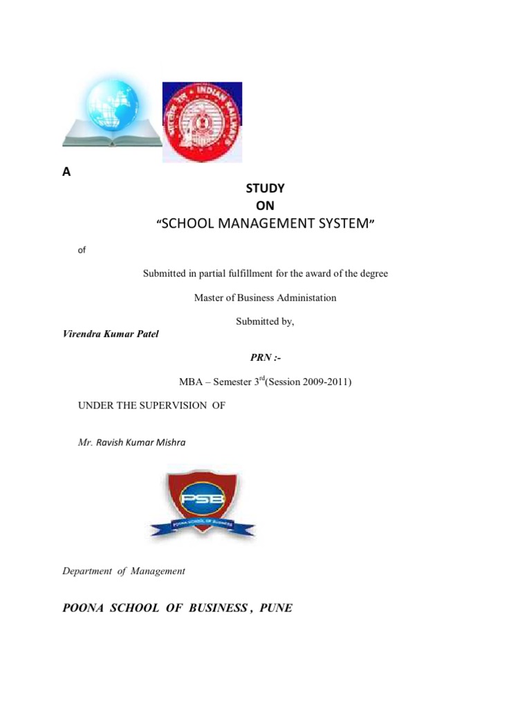 School Management System: C CC CC C C | PDF | Master Of Business Administration | Computing
