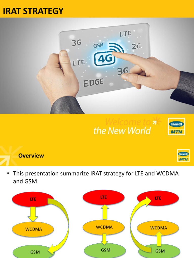 Mobility Strategy-Lte Wcdma Gsm-V2 | PDF | Lte (Telecommunication) | 3 G
