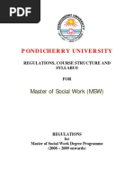 BA - Social Work (3 Years BSW) | PDF | Social Work | Human Resources