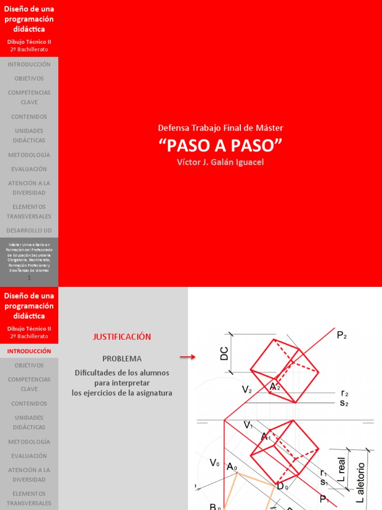 Resumen Defensa TFM Máster Universitario Del Profesorado | PDF | Educación Secundaria | Evaluación