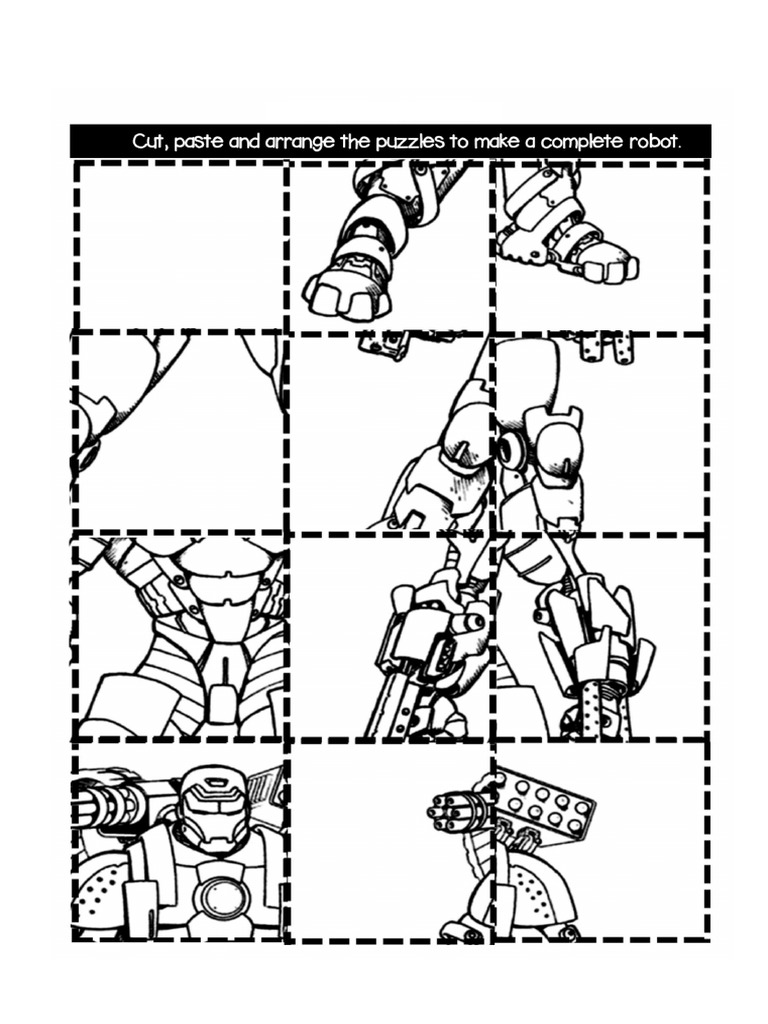 Robot Puzzle | PDF