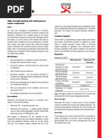 Nitomortar TC2000 PDF | PDF | Epoxy | Concrete