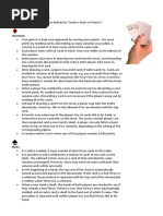 Canasta Rules | PDF | Toys | Ephemera