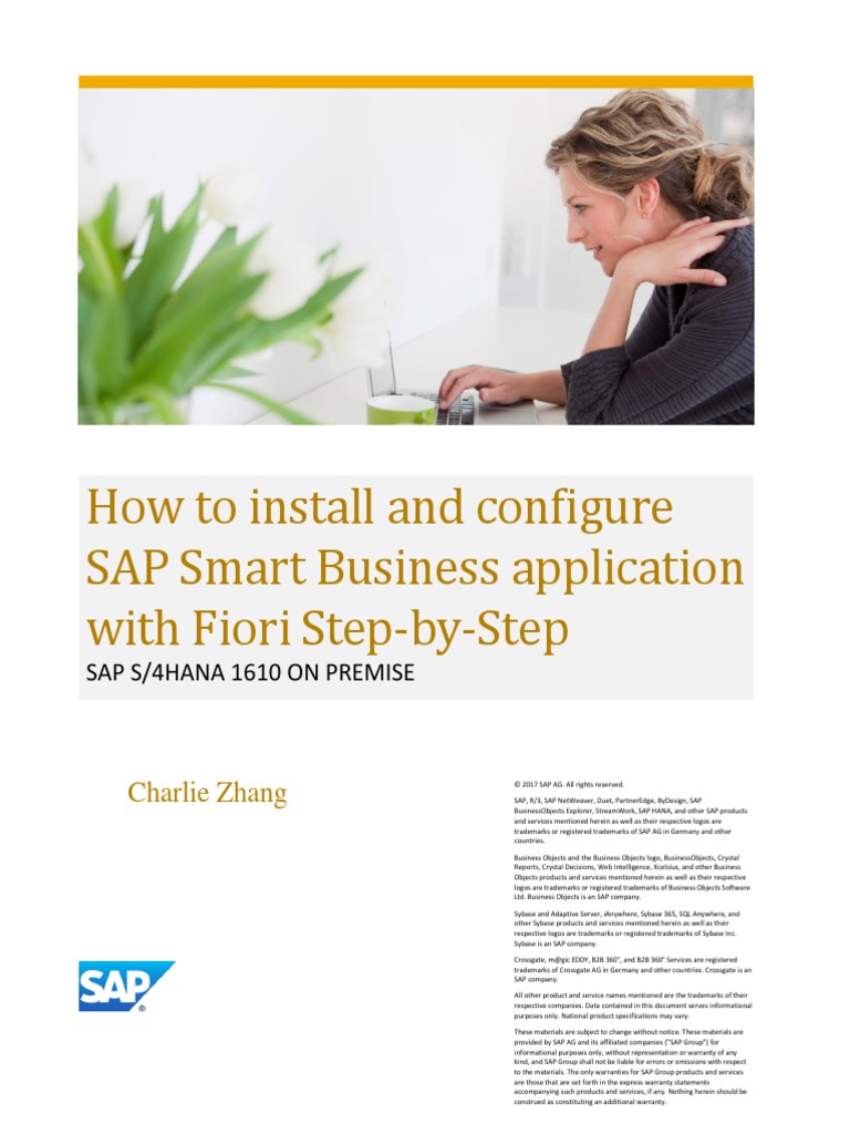 How To Install Sap Smart Business Application | PDF | Sap Se | System ...