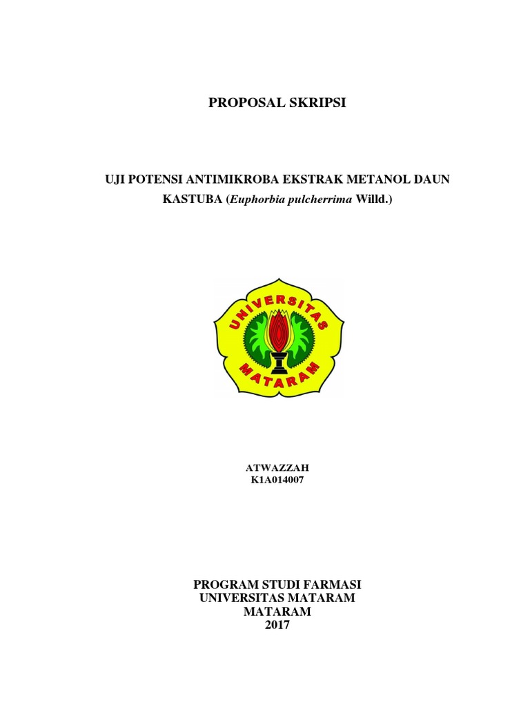 Bagian Depan Proposal Ta Utk PLP | PDF