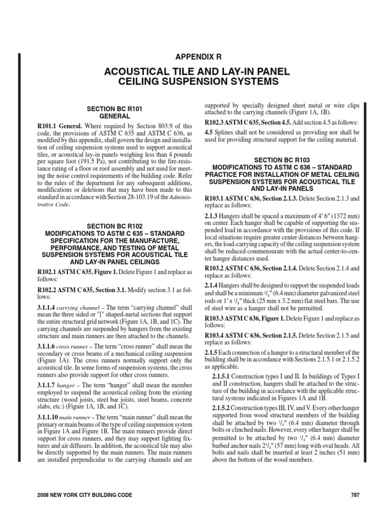 Astm C635 - Apendix R - Comentarios PDF | PDF | Structural Engineering ...