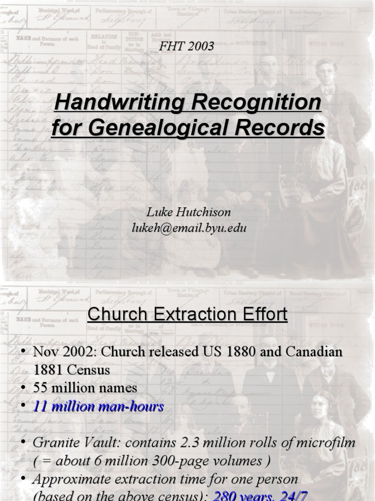 Luke Hutchison - Handwriting Recognition | PDF | Visual System | Image ...