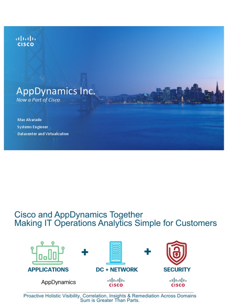 AppDynamics Overview | PDF | Cisco Systems | Application Software