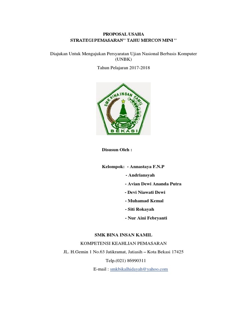 Proposal Sidang UJIKOM | PDF