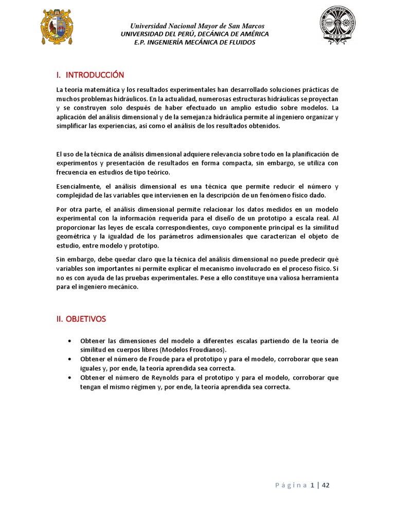 3er Informe Similitud Física | PDF | Física | Ciencias fisicas