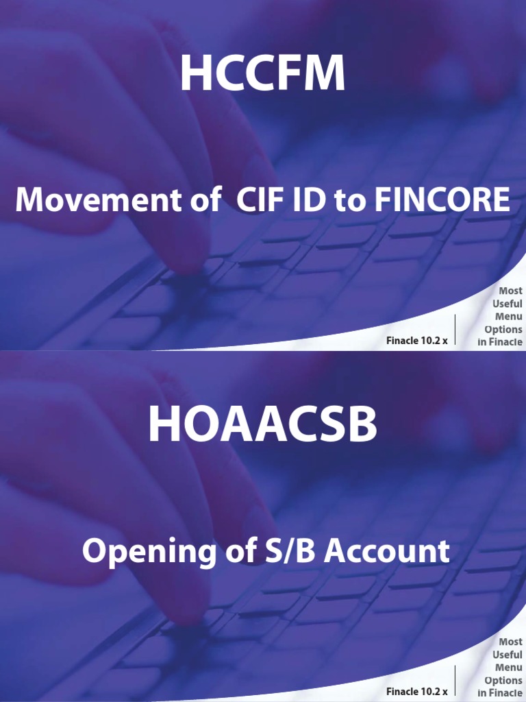 Finacle Commands Pdf Payments Cheque