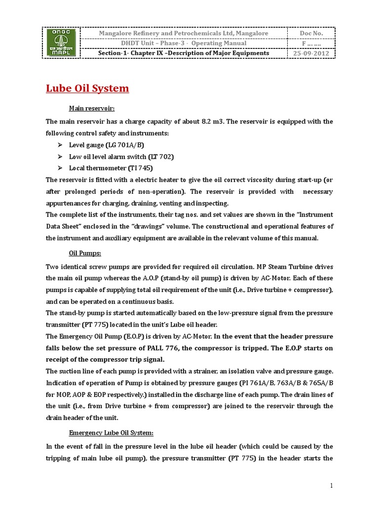 DHDT Compressor | PDF | Valve | Pump