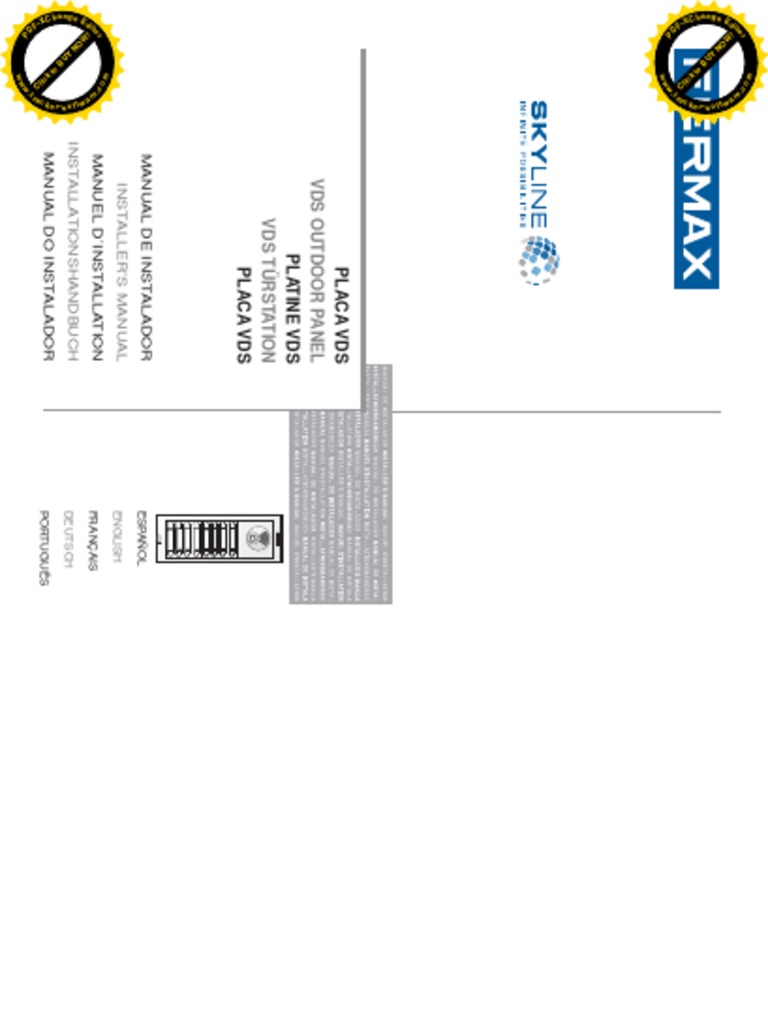 Fermax VDS Amplifier Installation Guide | PDF | Computing And ...
