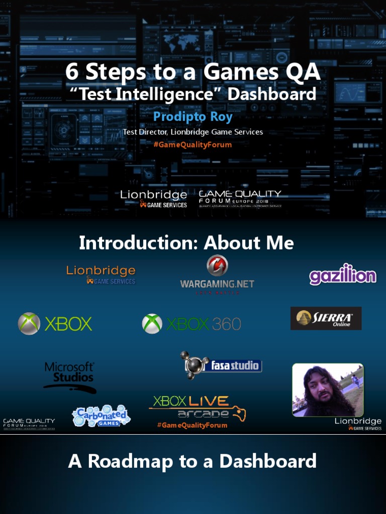 6 Steps To A Games Fqa Test Intelligence | PDF | Visualization ...