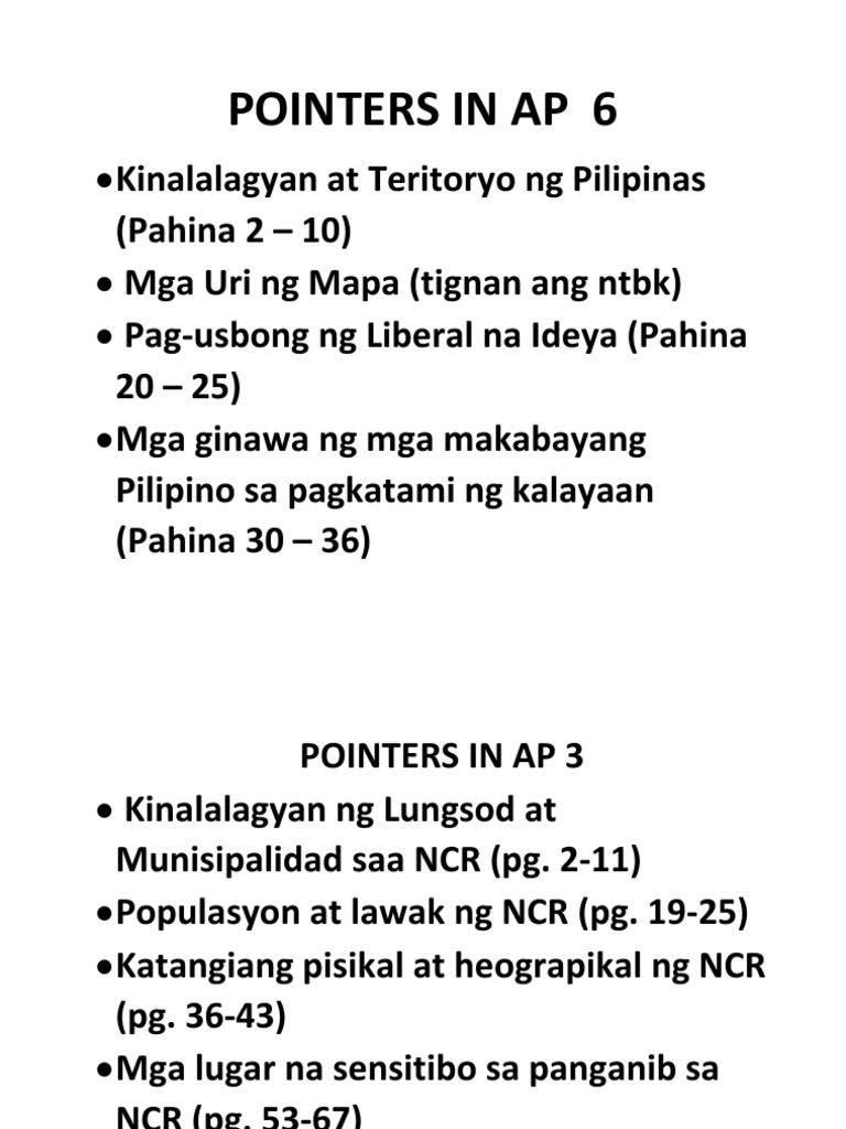 Pointers in AP | PDF