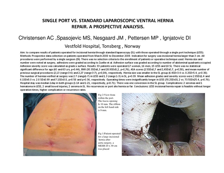 Poster Hernia | PDF | Surgery | Medical Procedures