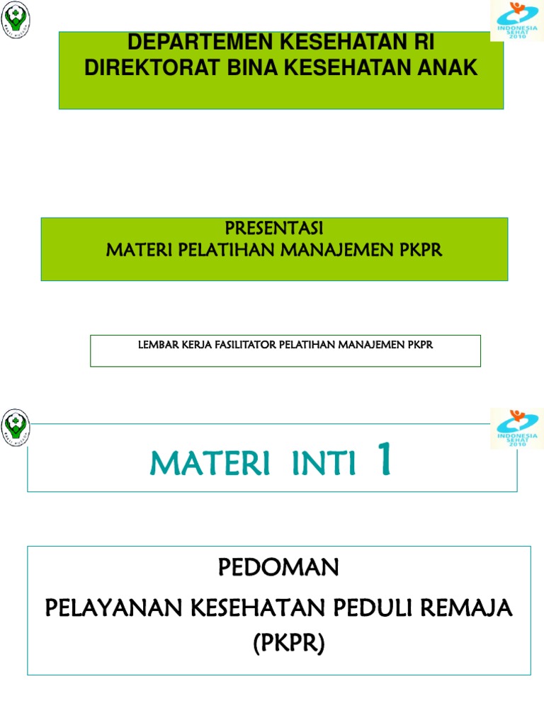 Materi PKPR Riw.2 | PDF