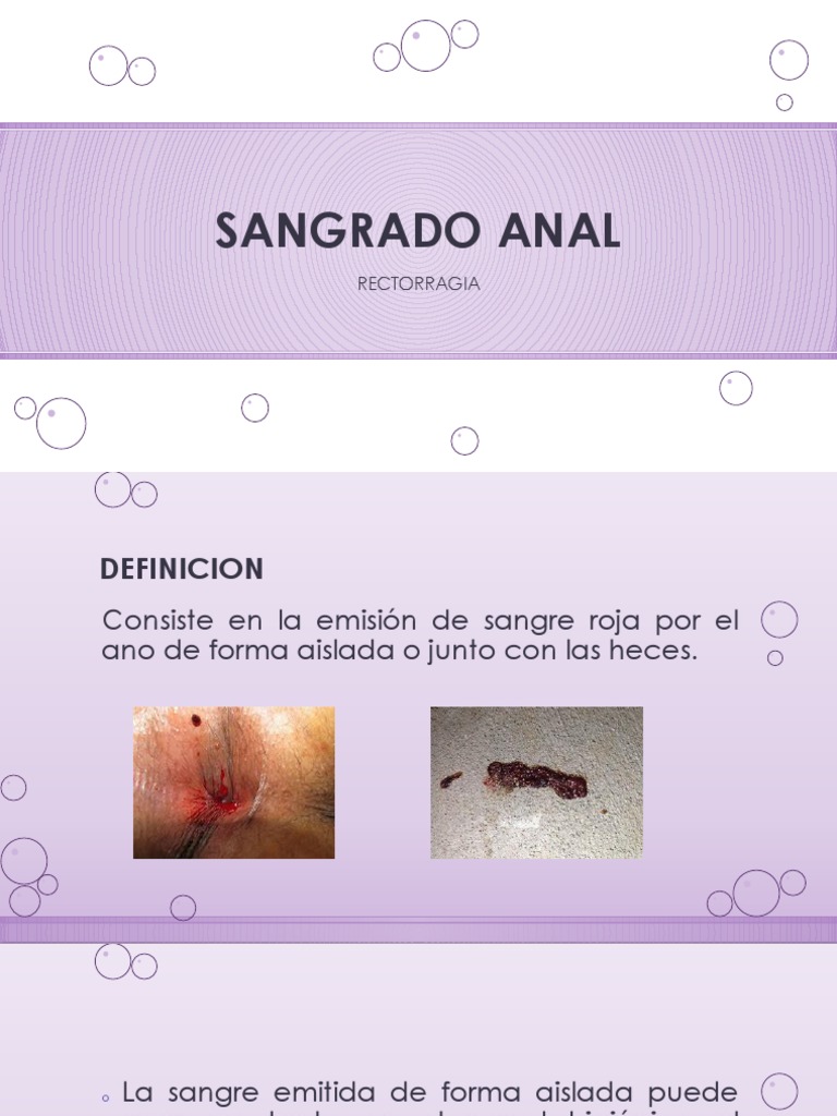 Análisis y estrategia diagnóstica de la rectorragia | PDF | Cáncer ...