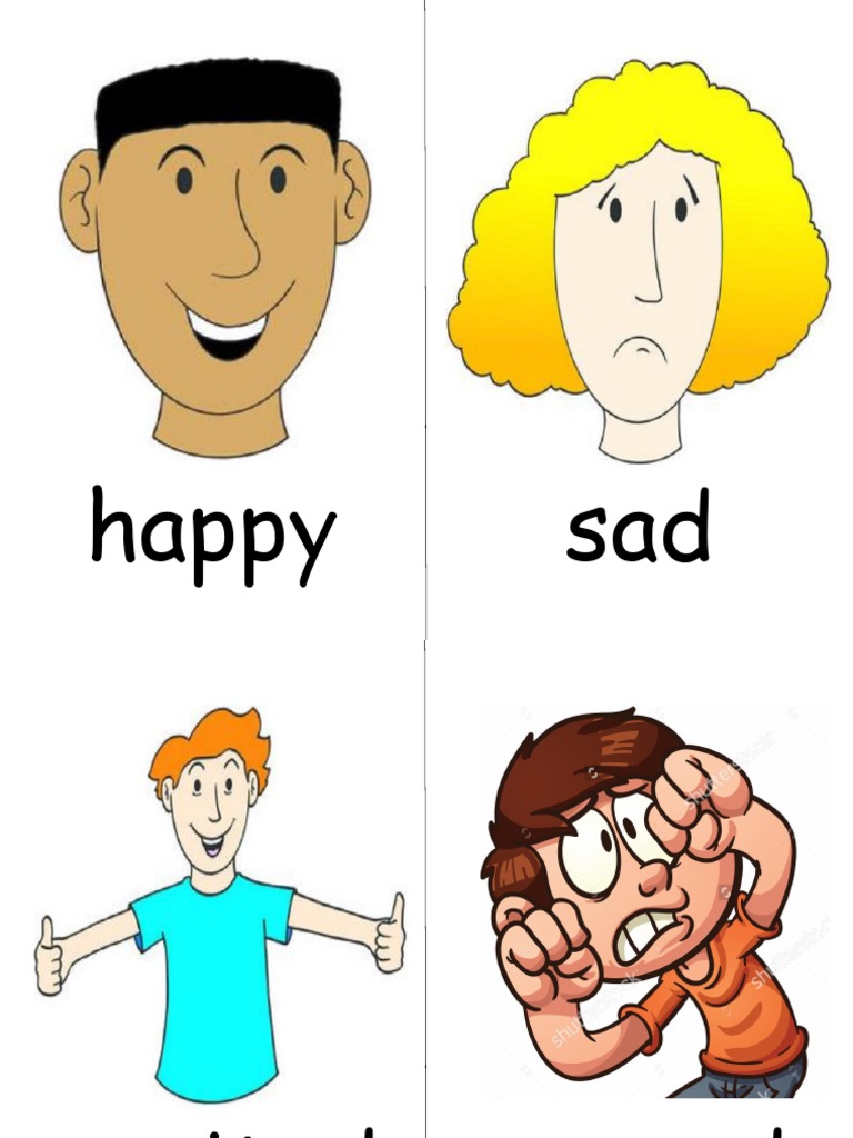 Feelings Flashcards | PDF
