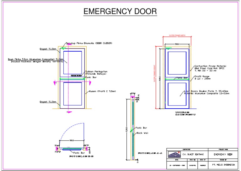 Emergency Door PDF | PDF