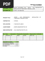 Method Statement For Civil Works | PDF | Computers | Technology ...