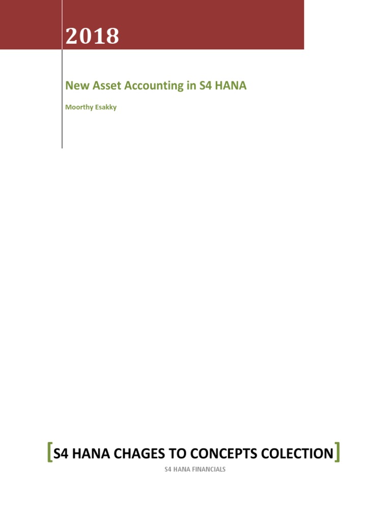 Asset Acc in s4 | PDF | Depreciation | Computing