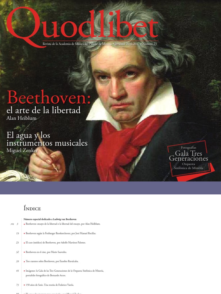 Quodlibet 23 | PDF | Ludwig Van Beethoven | Metafísica