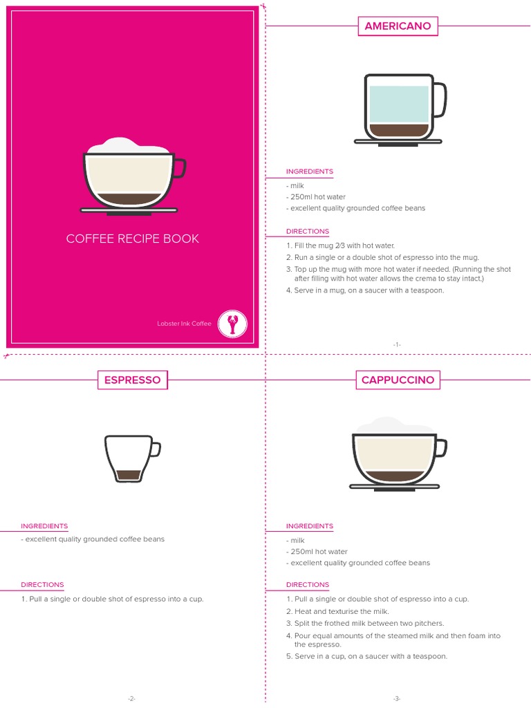 Coffee Recipes for Enthusiasts | PDF | Drink | Non Alcoholic Drinks