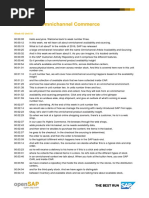 OpenSAP Sac1 Week 2 Transcript | PDF | Ios | Forecasting