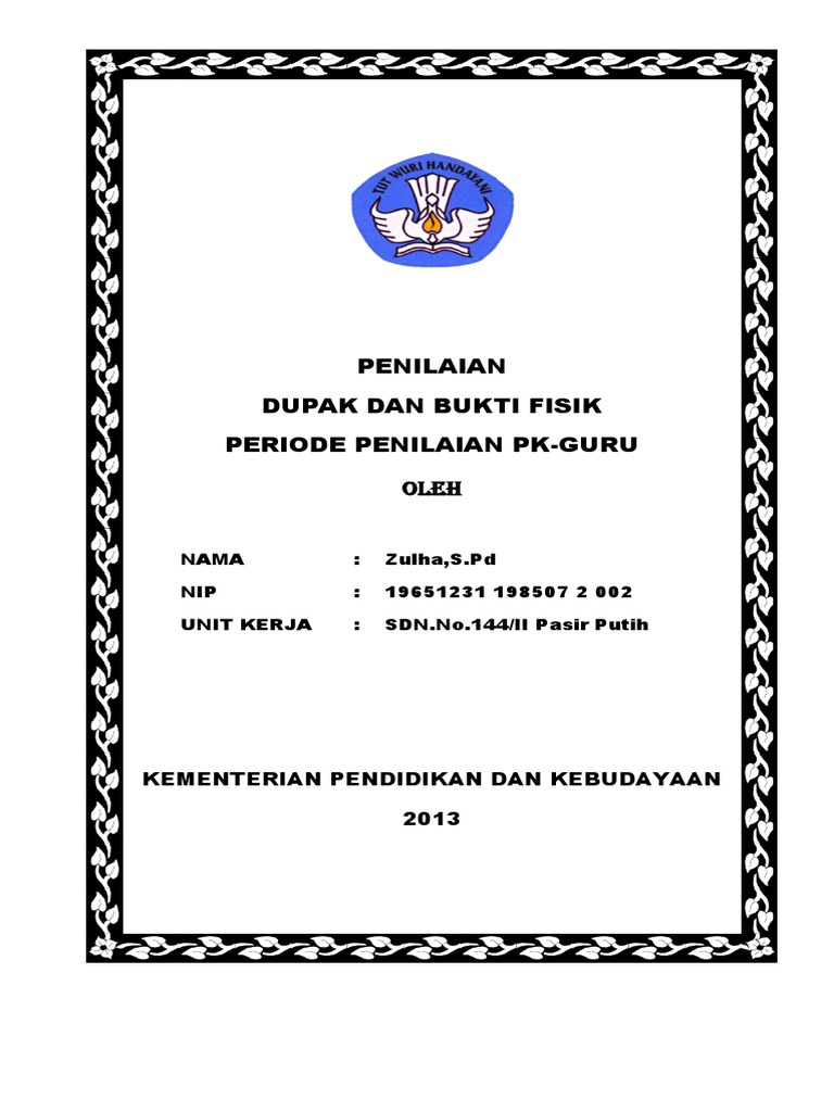Cover Dupak | PDF