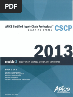APICS CSCP - 2024 - Module 1 | PDF | Forecasting | Supply Chain