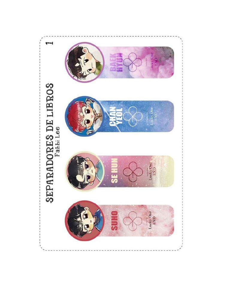 Separadores de Libros Exo. | PDF