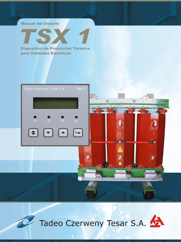 Encapsulados - TSX 1 Manual Del Usuario