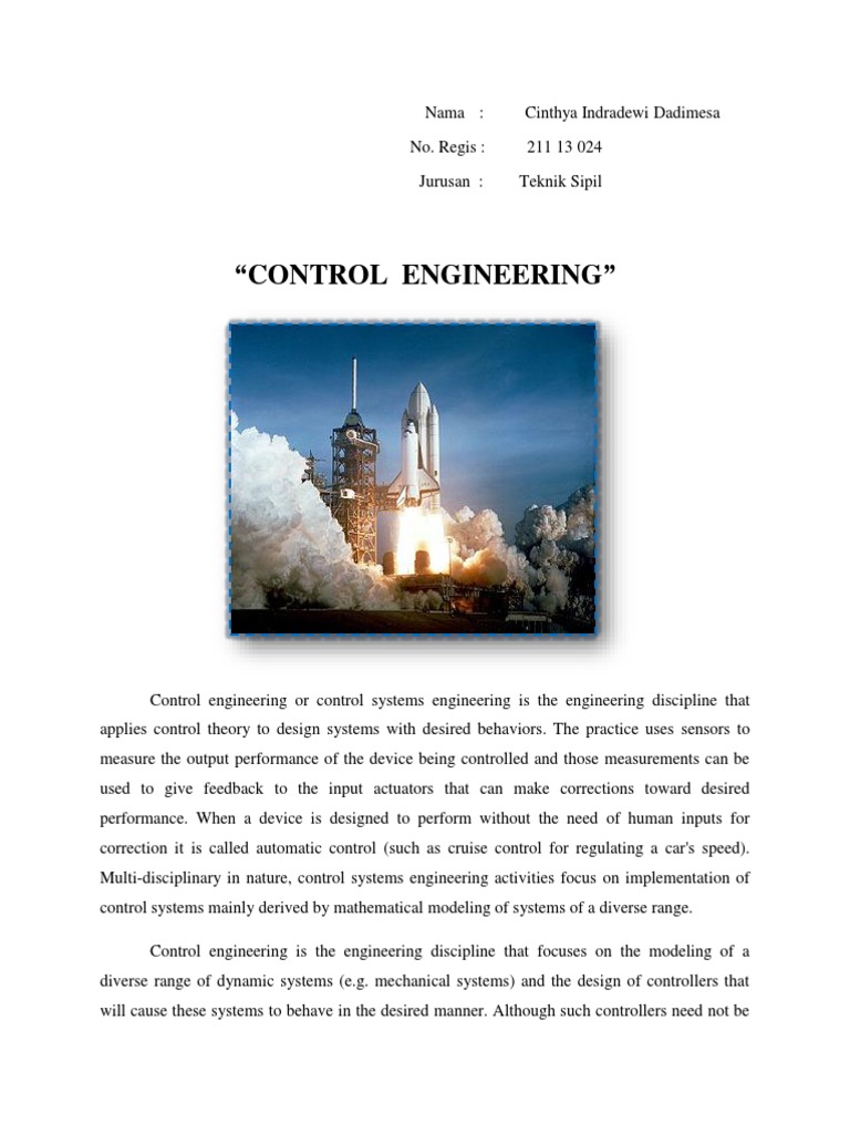 Control Engg | PDF | Control Engineering | Control Theory