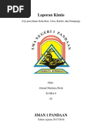 Tabel Kimia Asam Basa | PDF | Sains & Matematika