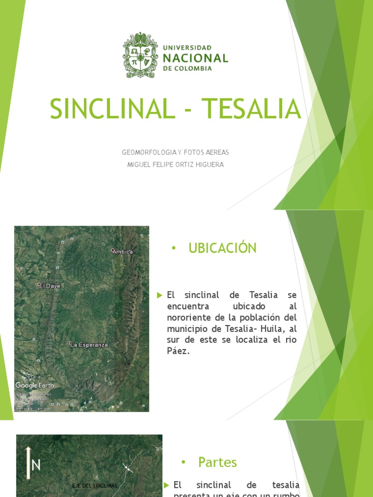 Sinclinal de Tesalia: Geomorfología y Erosión | PDF