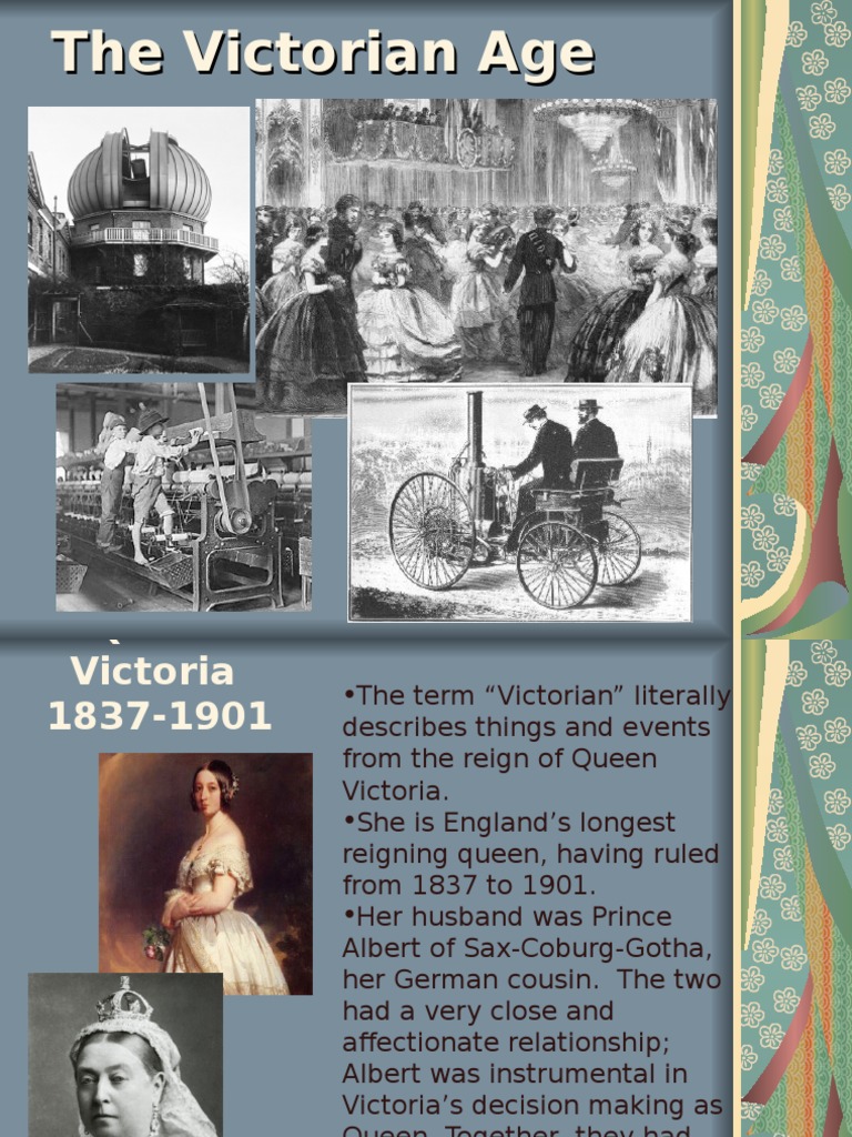 The Victorian Age Powerpoint-6 | PDF | Victorian Era | Industrial ...