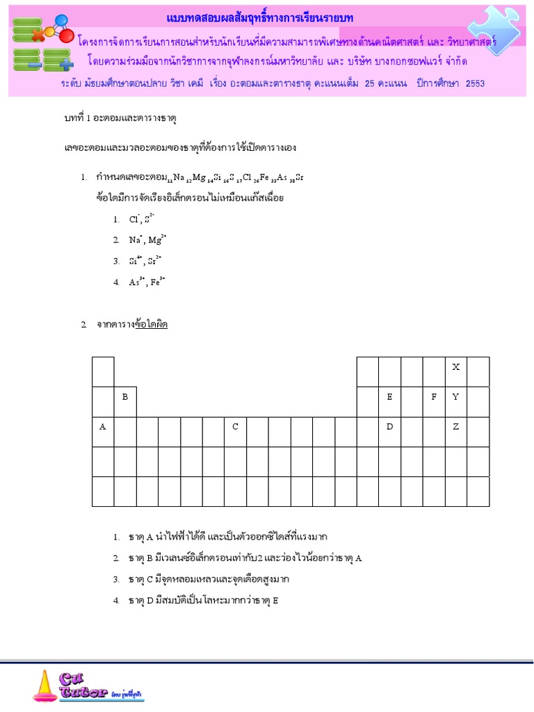 3D Atom Model PowerPoint Templates Standard | PDF