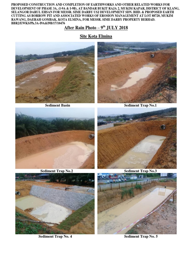 Earthworks & Erosion Management in Klang | PDF